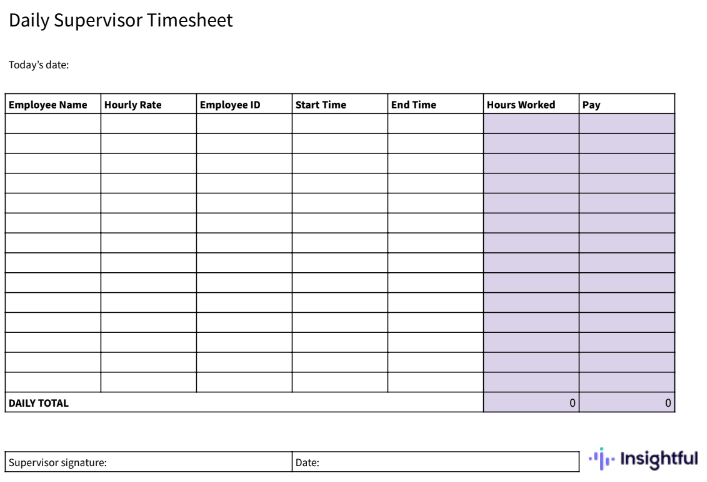 7 Free Timesheet Templates You Can Download And Use Now